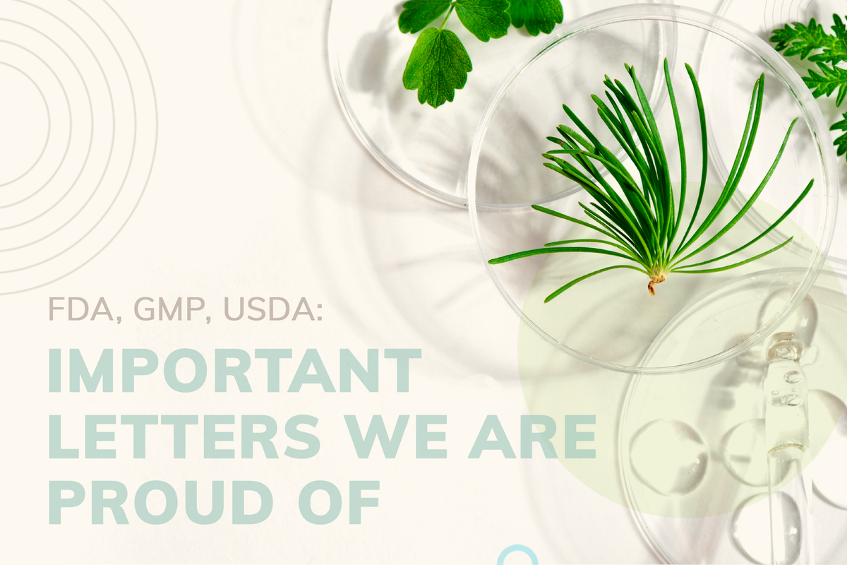 FDA, GMP, Important Letters We Are Proud Of - HerbEra FDA, GMP,