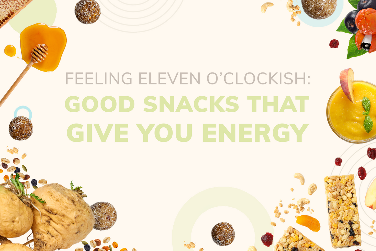 Feeling Eleven O’clockish: Good Snacks that Give You Energy – HerbEra