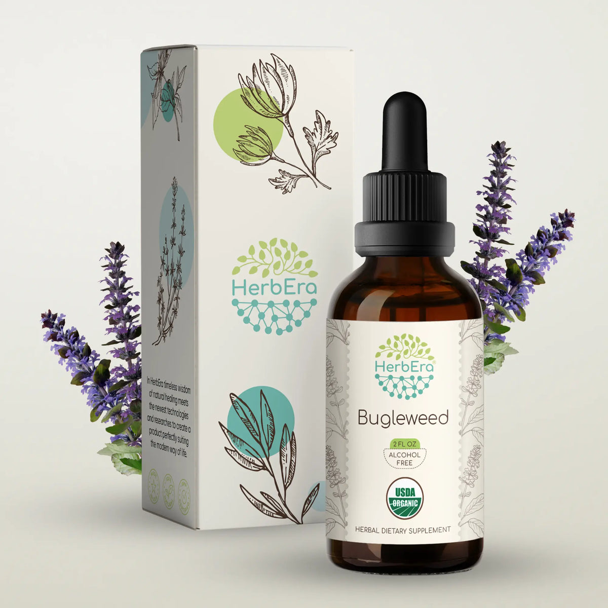 Bugleweed Tincture - HerbEra Bugleweed Tincture herbera Herbal Extract