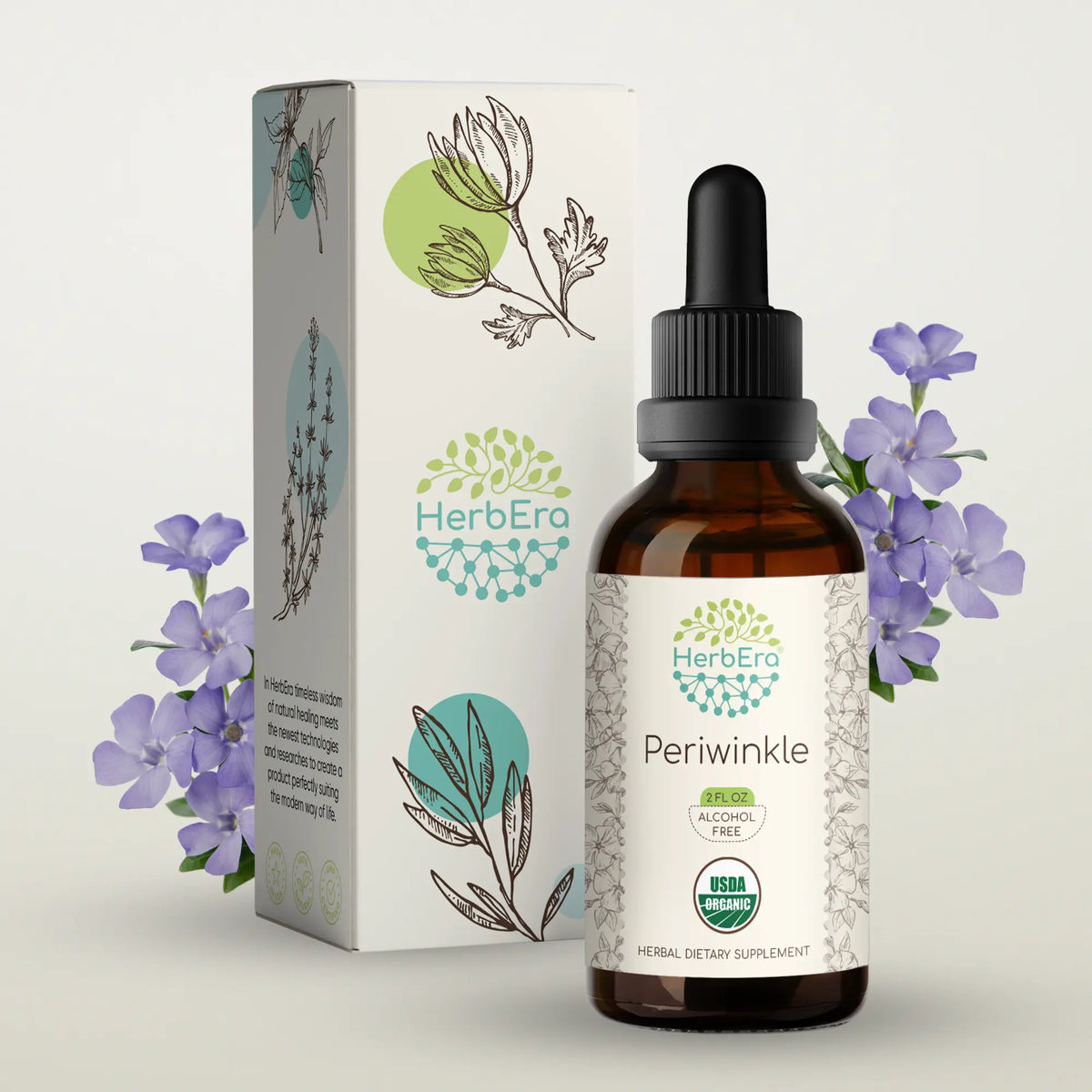 Periwinkle Tincture - HerbEra Periwinkle Tincture herbera Herbal