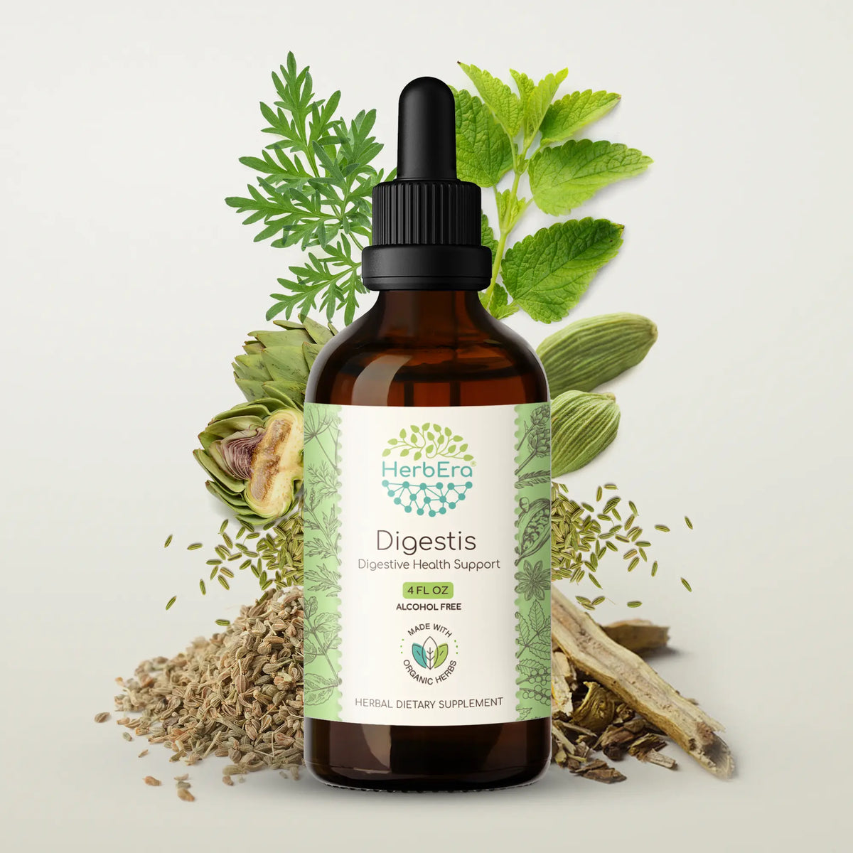 Digestis Tincture: Herbal Support for Digestive Comfort – HerbEra